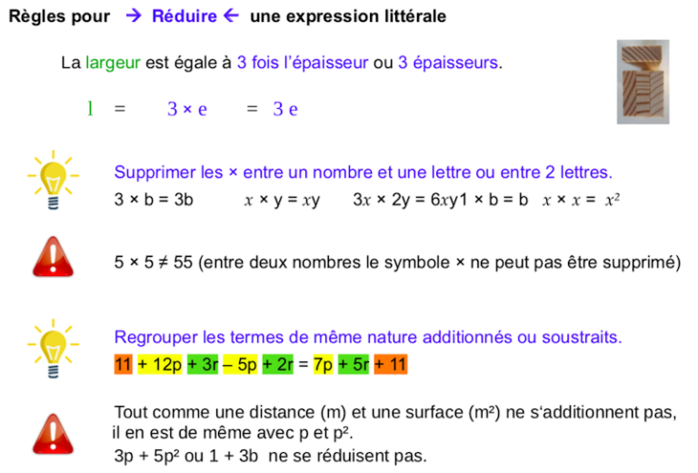 C4-N6 Calcul littéral – FlashMaths